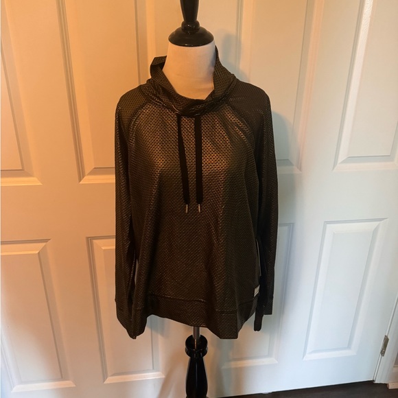 Dkny | Tops | Dkny Sport Mesh Funnel Neck Top | Poshmark